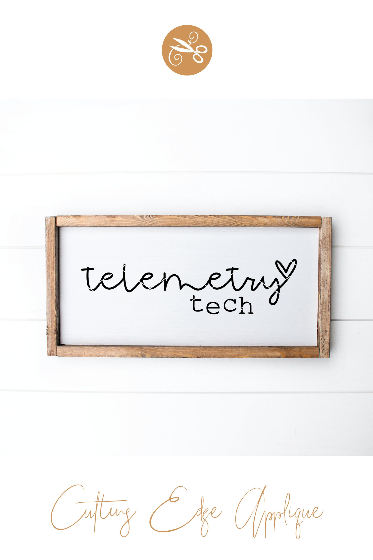 Telemetry Tech svg & clip art Technician cardiac monitor | Etsy