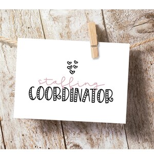 Staffing Coordinator Svg Cut File Png Dxf Clinic Hospital Valentine ...