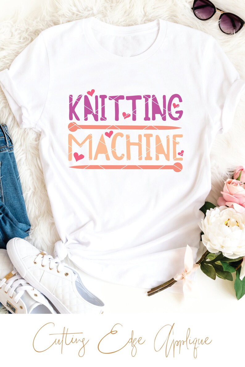 Knitting Machine SVG & Clip Art Knitting Svg Yarn Svg Knitting - Etsy