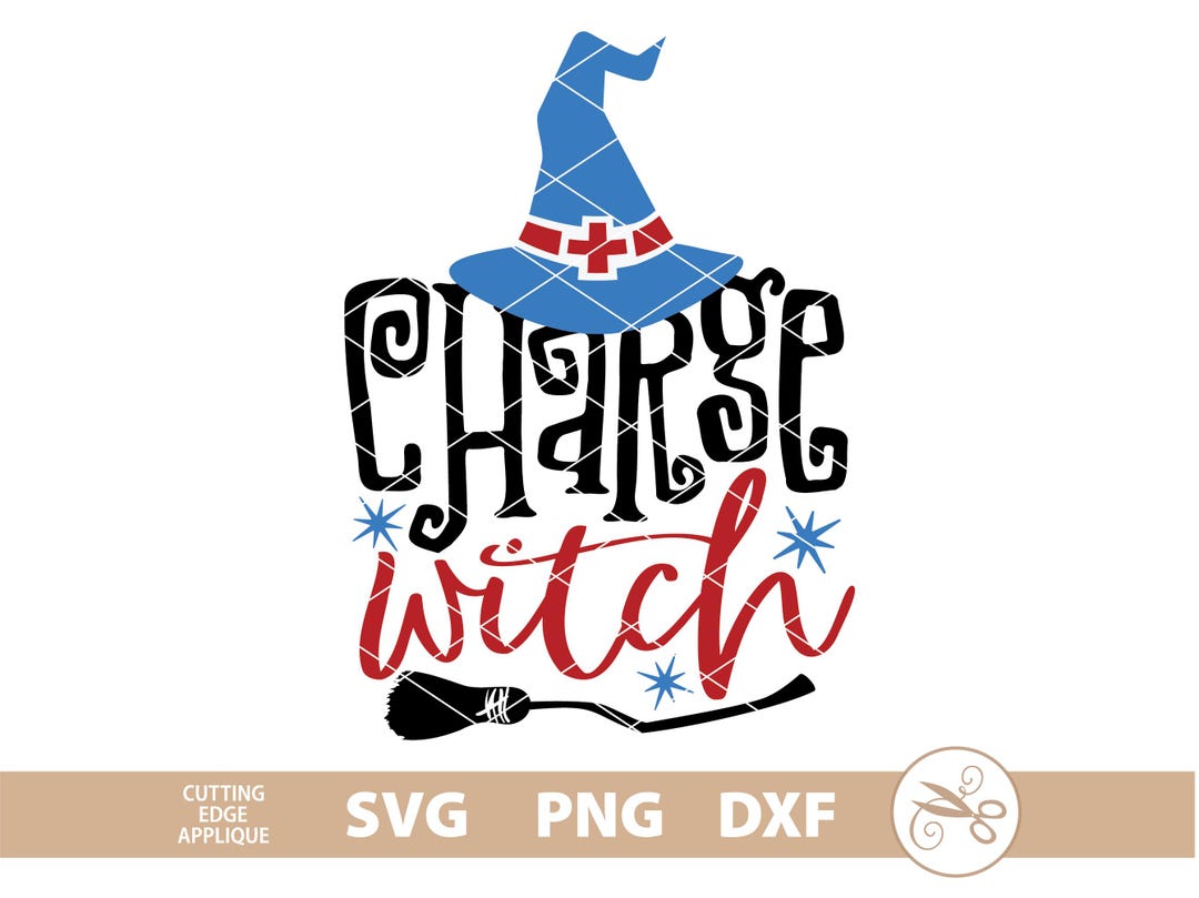 Halloween Charge Nurse Svg, Charge Witch Svg, Nurse Svg, Registered ...