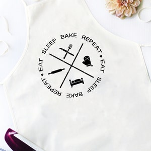 Baking Svg Eat Sleep Bake Repeat Svg, Chef Svg Foodie Svg Cupcake Svg ...