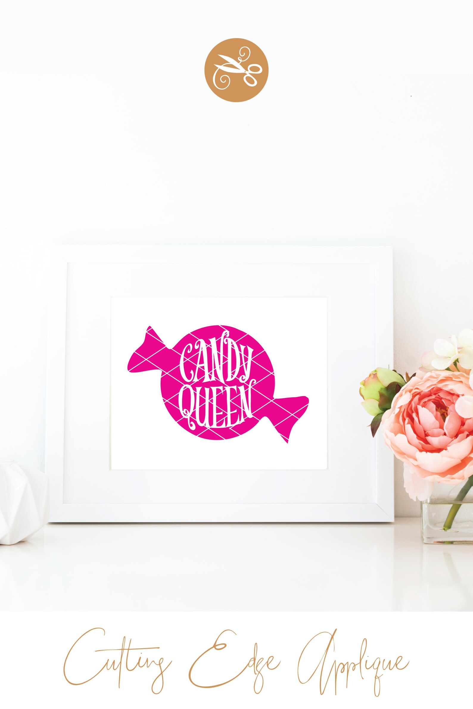 Candy Svg, Candy Queen Svg, Foodie Svg Cake Svg Dessert Svg Sweets Chef ...