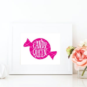 Candy Svg, Candy Queen Svg, Foodie Svg Cake Svg Dessert Svg Sweets Chef ...
