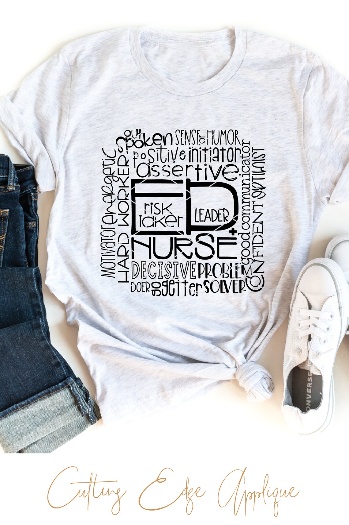 Emergency Department Nurse Svg Cut File ED Nurse Week Encouragement ...