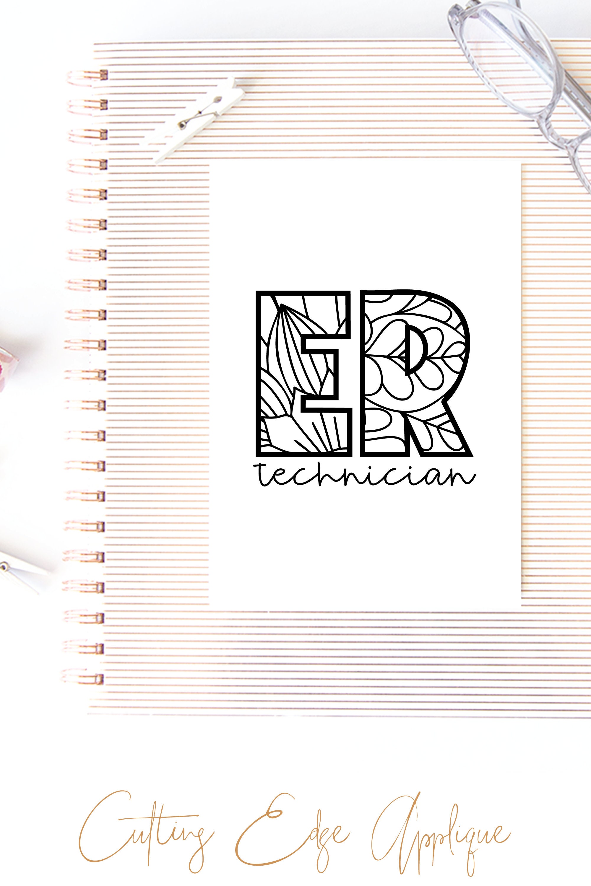 Emergency Room Technician Svg Cut File ER Dxf Png Cricut File - Etsy