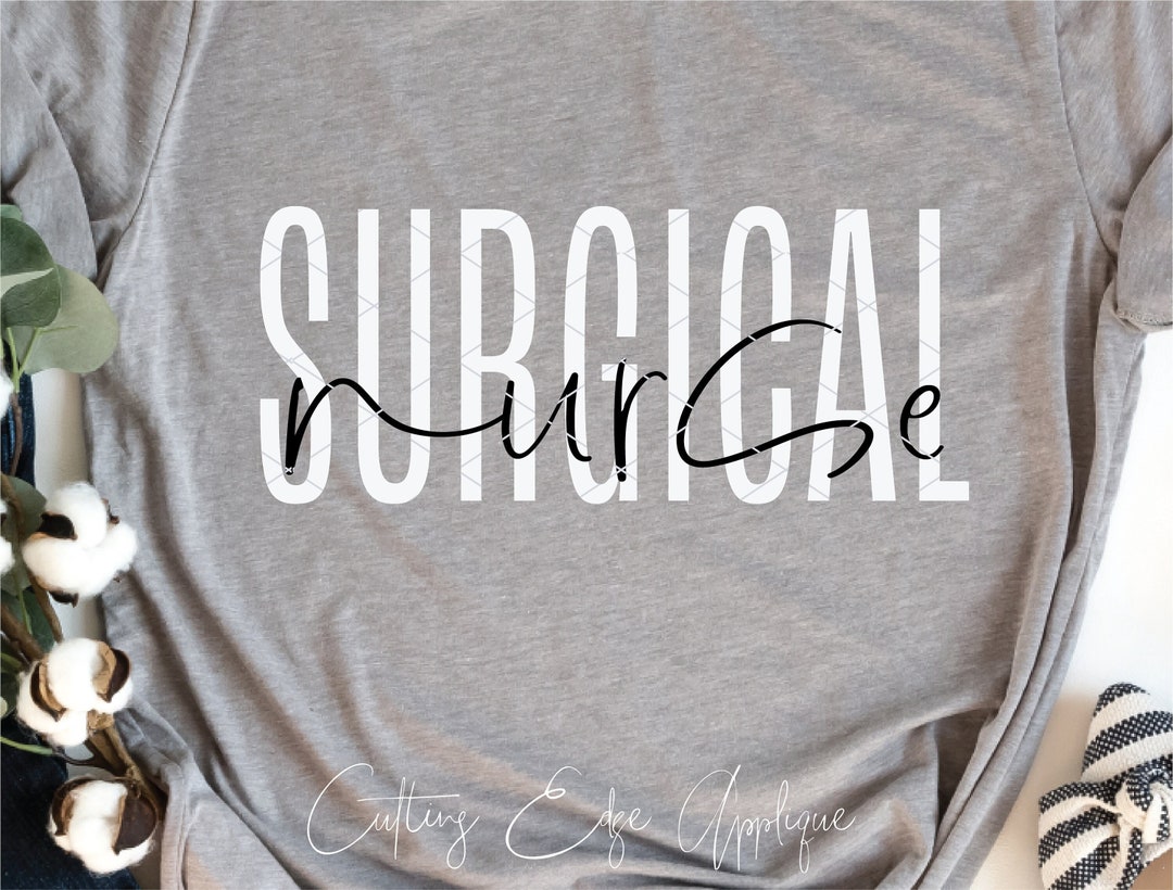 Surgical Nurse Svg Cut File RN Operating Room Nurse Operation Surgery ...