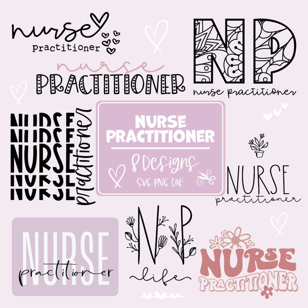 Nurse Practitioner Bundle Svg, NP Svg Bundle, Nurse Bundle Svg, NP Cut ...