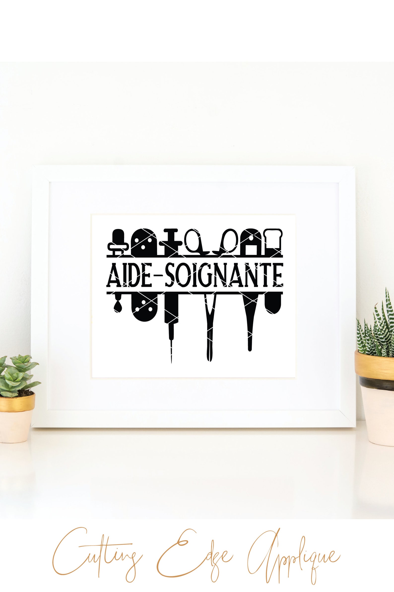 Aide Soignante Svg & Clip Art France French Nursing Assistant - Etsy