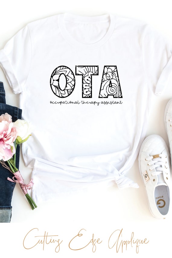 OTA Occupational Therapy Assistant Svg & Clip Art Mandala | Etsy
