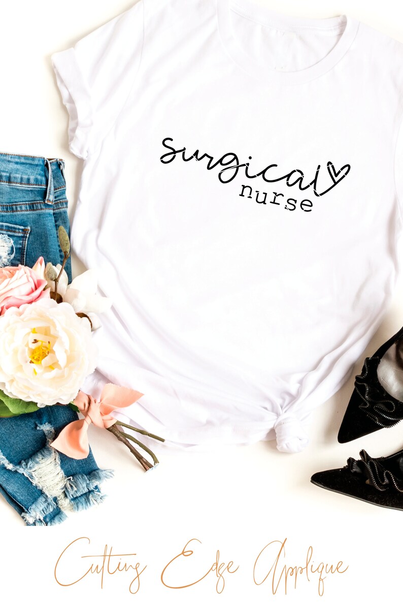 Surgical Nurse Svg & Clip Art RN Operating Room Nurse | Etsy