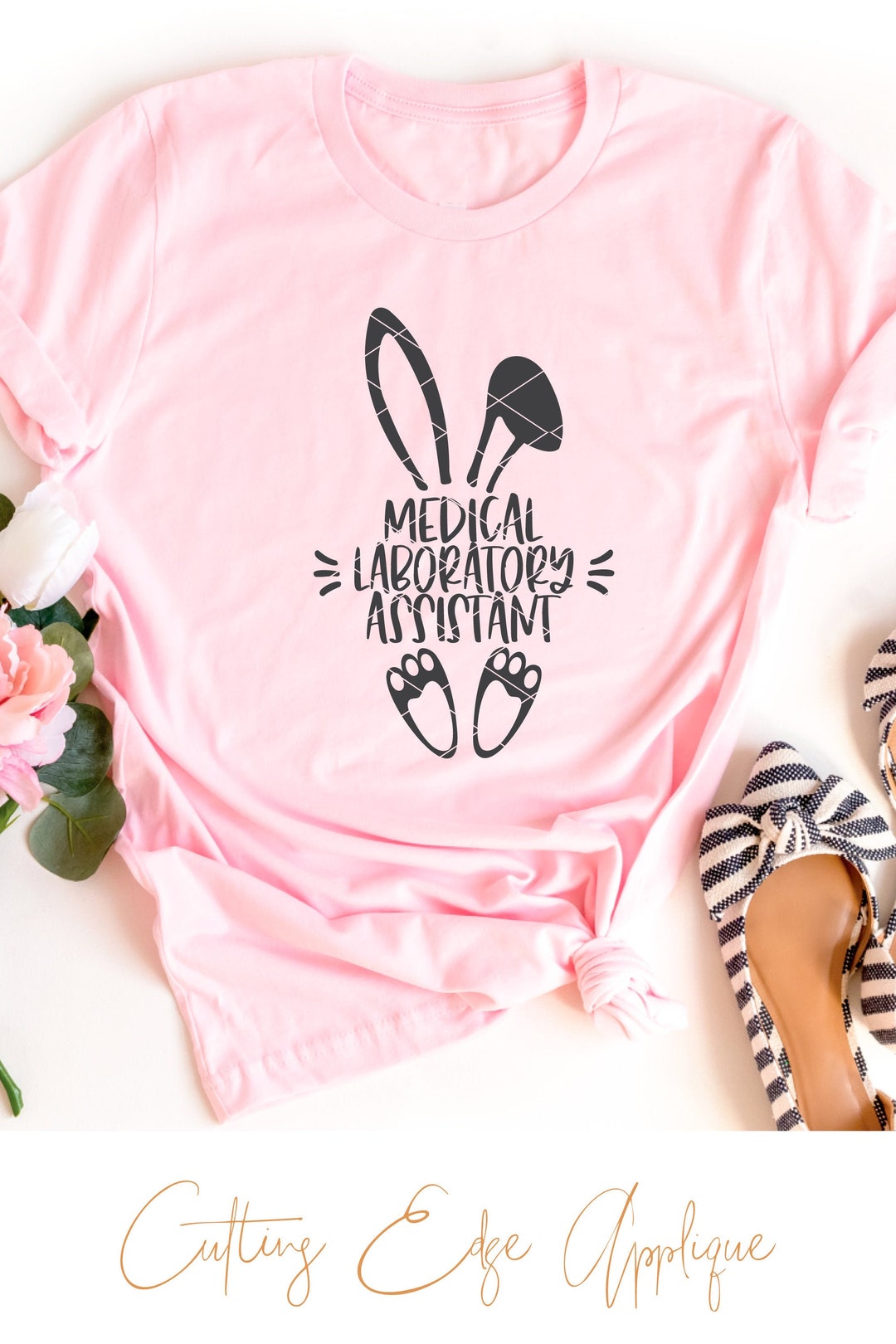 Easter Bunny Medical Lab Assistant Svg & Clip Art Laboratory Assistant ...