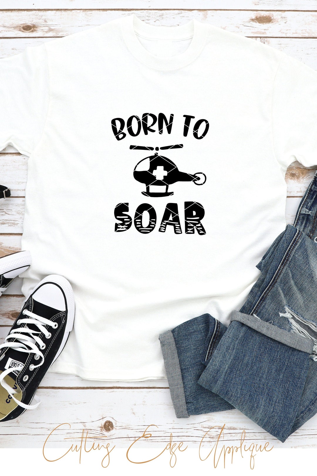 Medical Helicopter Svg & Clip Art Born to Soar Trauma Nurse Air ...