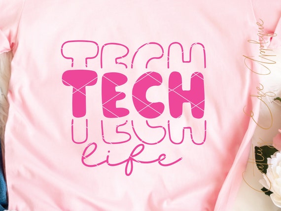 Retro Tech Svg Cut File Technician Technologist Medical - Etsy