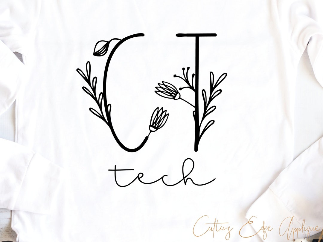 CT Technologist Svg Cut File Imaging CAT Scan Radiology Tech Flower ...
