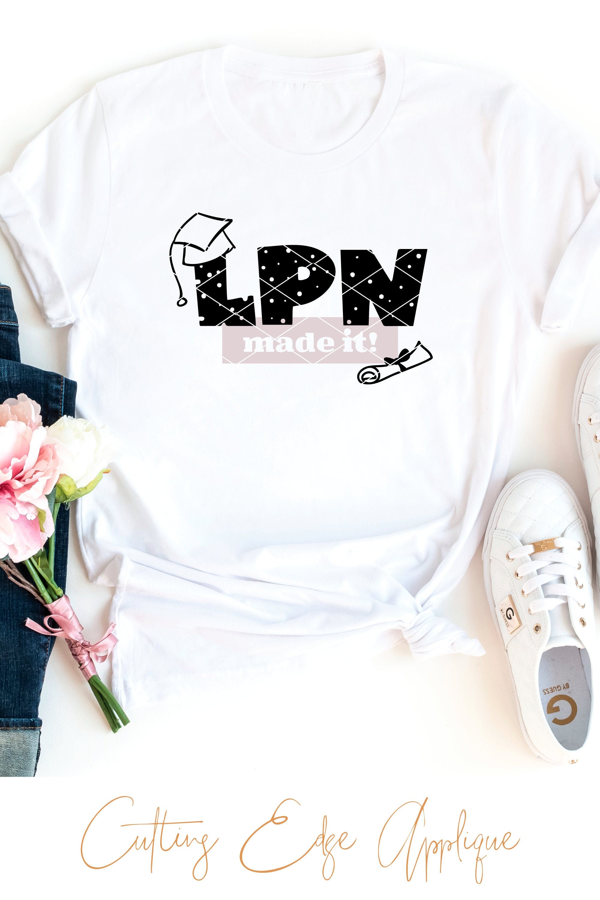 Licensed Practical Nurse Graduation Svg & Clip Art LPN Svg - Etsy