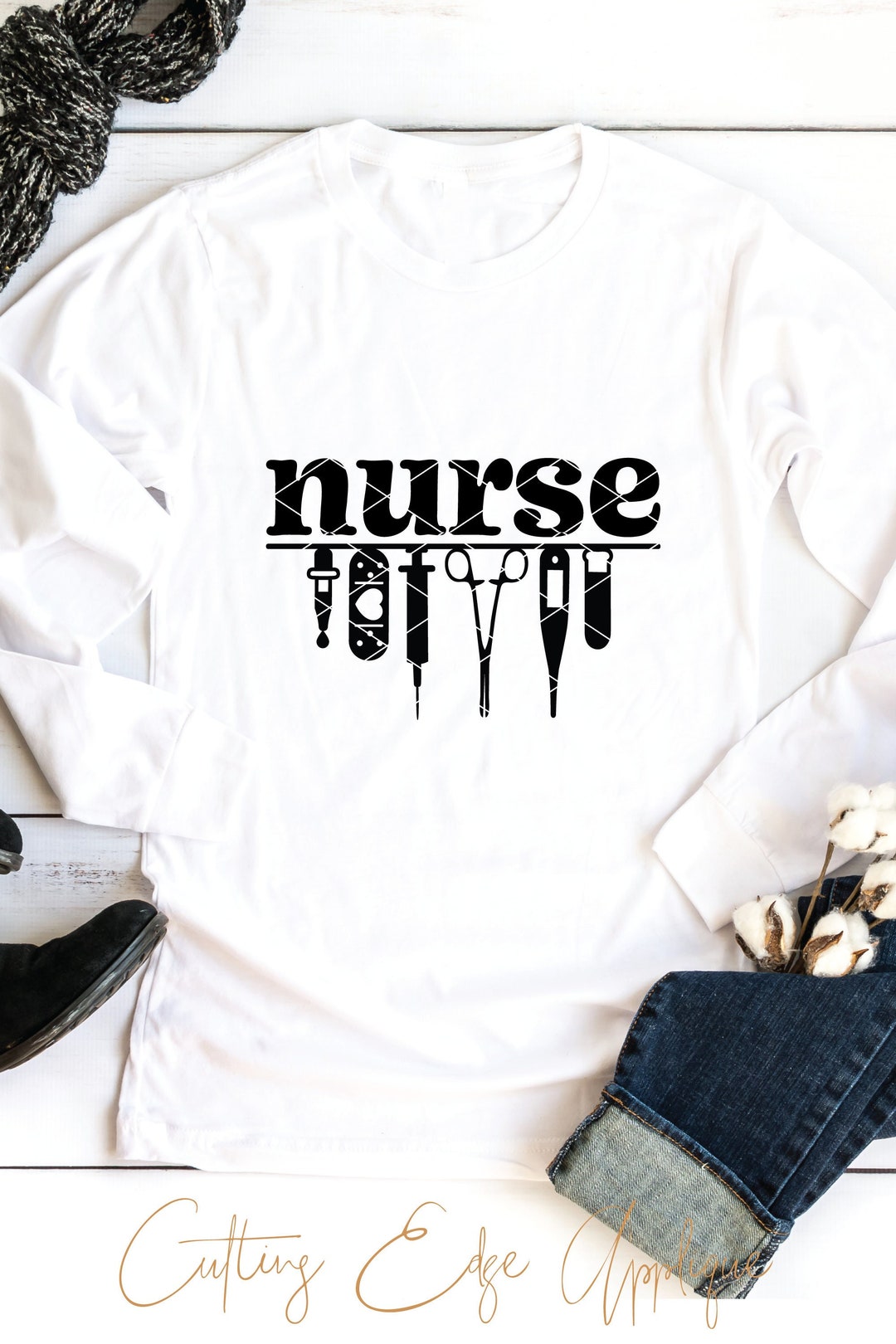 Nurse Svg Cut File Laser File Medical Tools LPN RN NP Nurse - Etsy