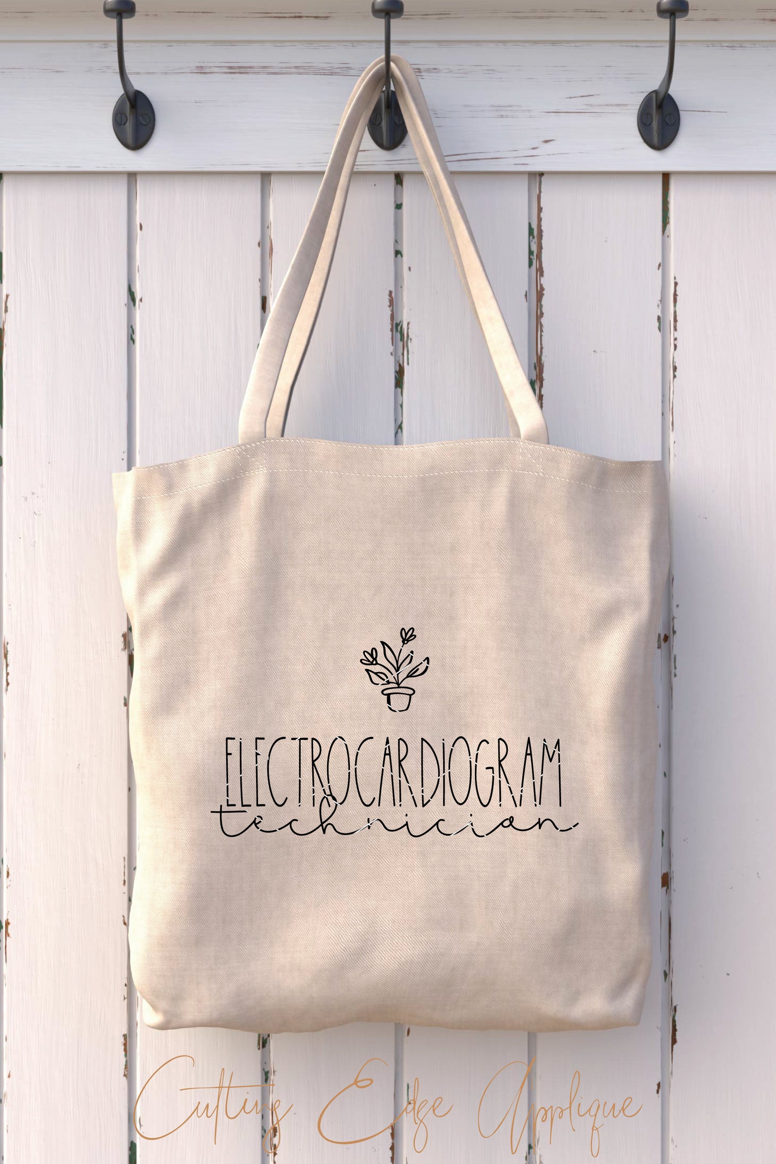 EKG Tech Svg & Clip Art CET Electrocardiogram Technician - Etsy