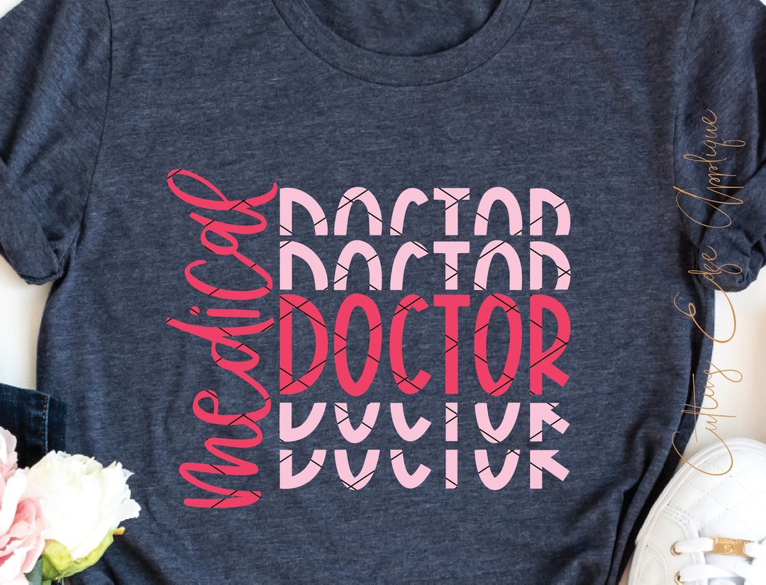 Medical Doctor Svg Cut File Physician Stacked Dxf Png Download Cricut ...