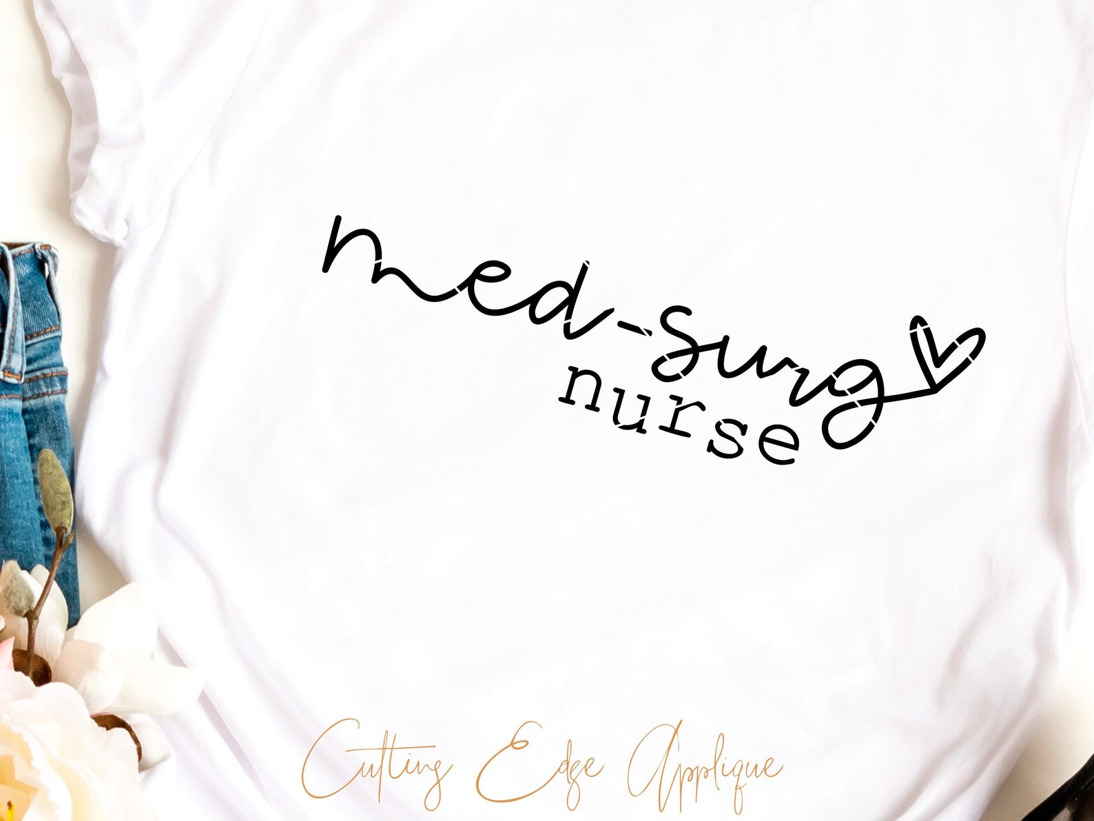 Medical Surgical Nurse Svg Cut File Med-surg RN Svg Nursing - Etsy