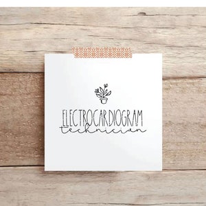 EKG Tech Svg & Clip Art CET Electrocardiogram Technician Telemetry ...