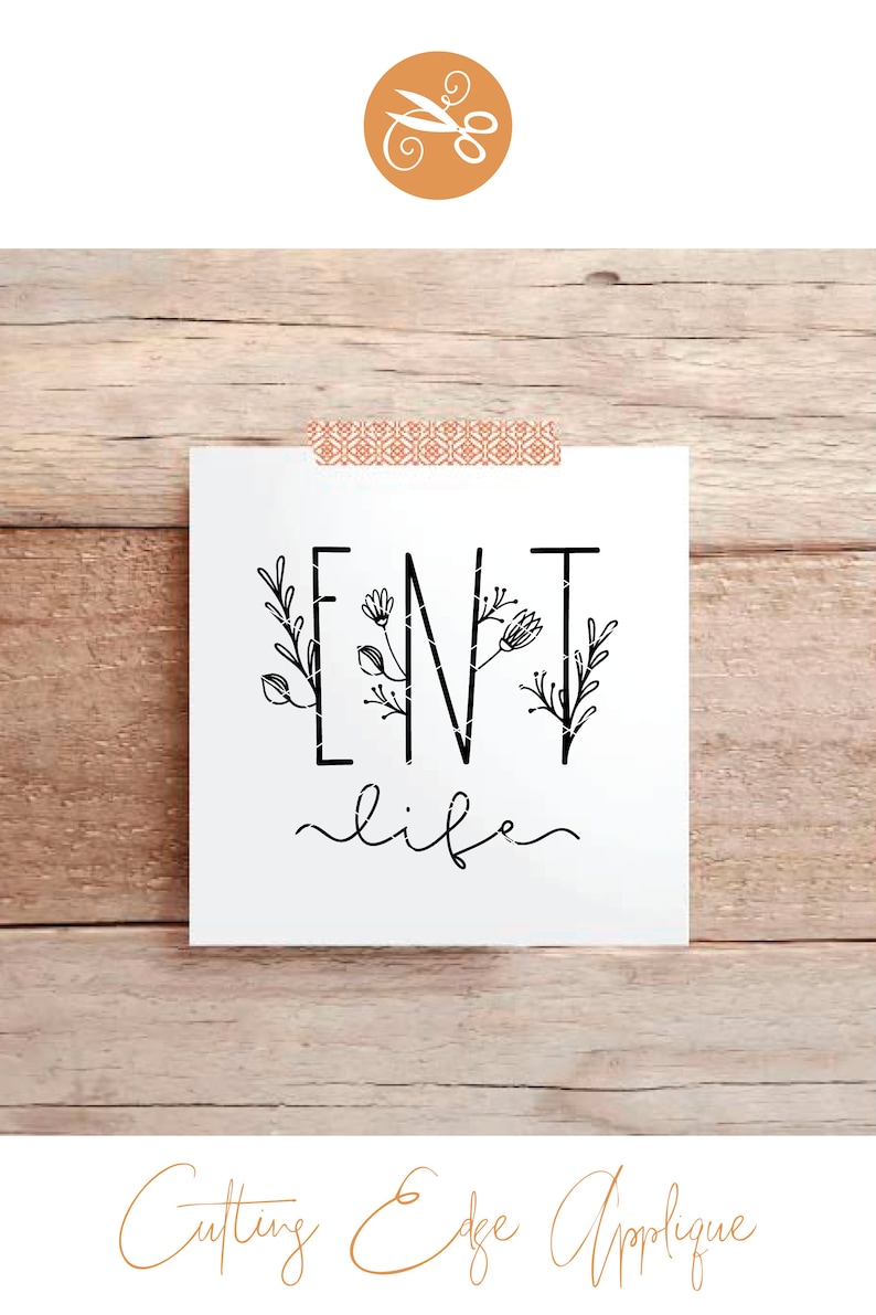 ENT Life svg & clip art Ear Nose Throat svg otolaryngology | Etsy