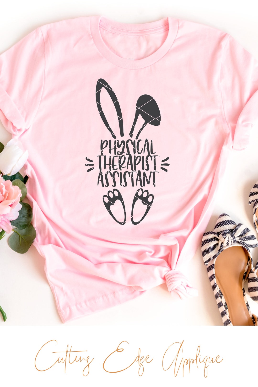 Easter Bunny Physical Therapist Assistant Svg & Clip Art PTA Svg ...