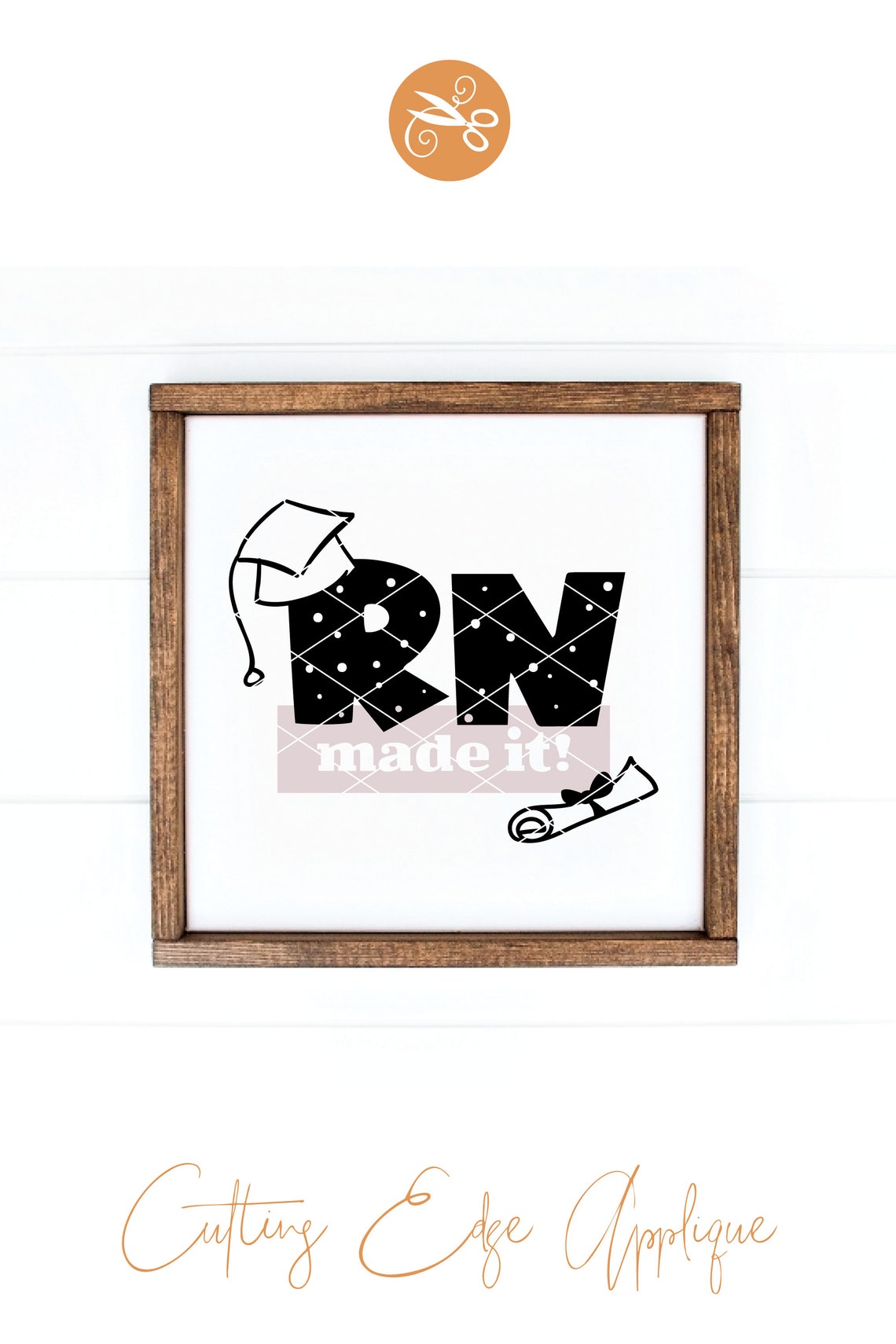 Registered Nurse Graduation Svg & Clip Art RN Svg Nurse - Etsy