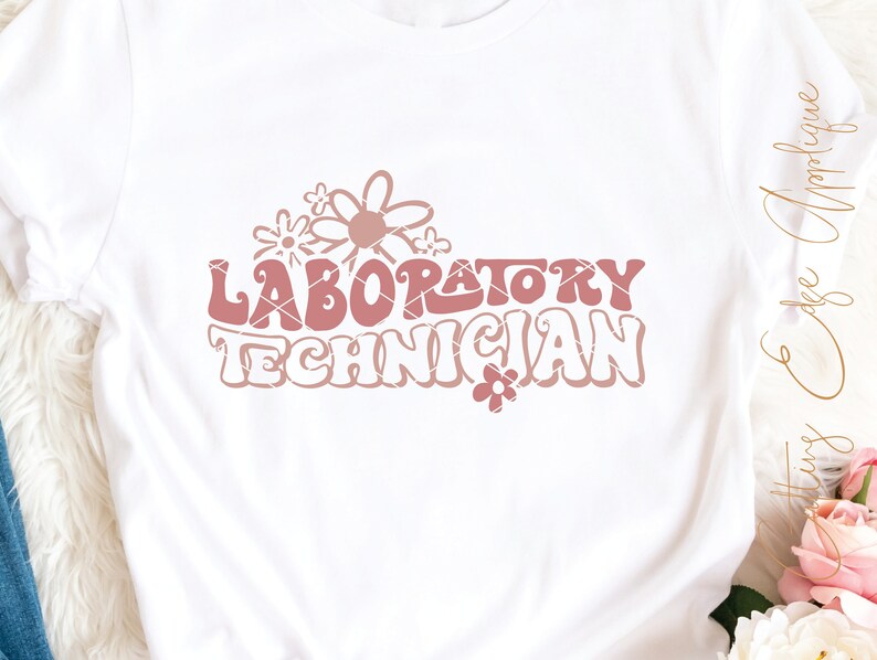 Retro Laboratory Technician Svg Cut File Lab Tech Spring - Etsy
