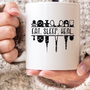 Medical Svg, Eat Sleep Heal Svg Paramedic Svg Phlebotomist Svg Medic ...
