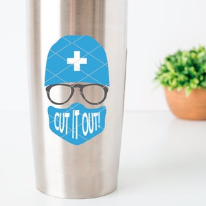 Cut It Out Svg & Clip Art Surgery Surgeon Surgical Nurse Tech Assistant ...