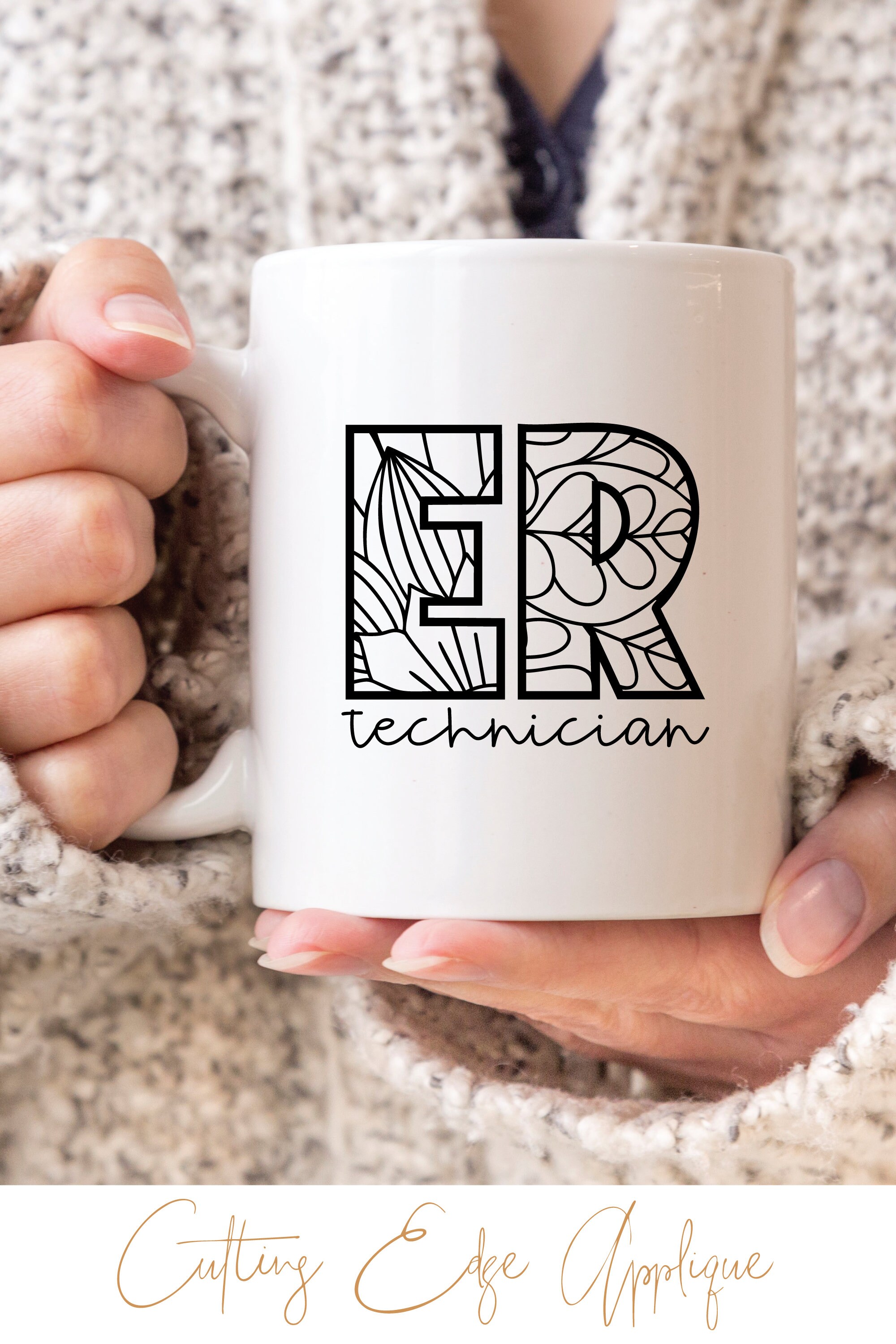 Emergency Room Technician Svg Cut File ER Dxf Png Cricut File - Etsy