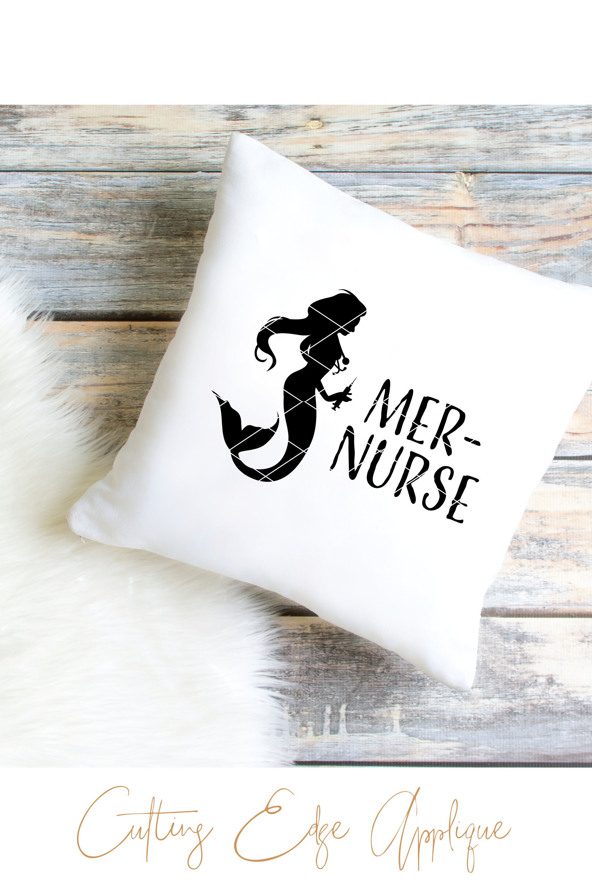 Mermaid Nurse Svg & Clip Art Mer-nurse Svg LPN RN NP Nurse Life Nursing ...