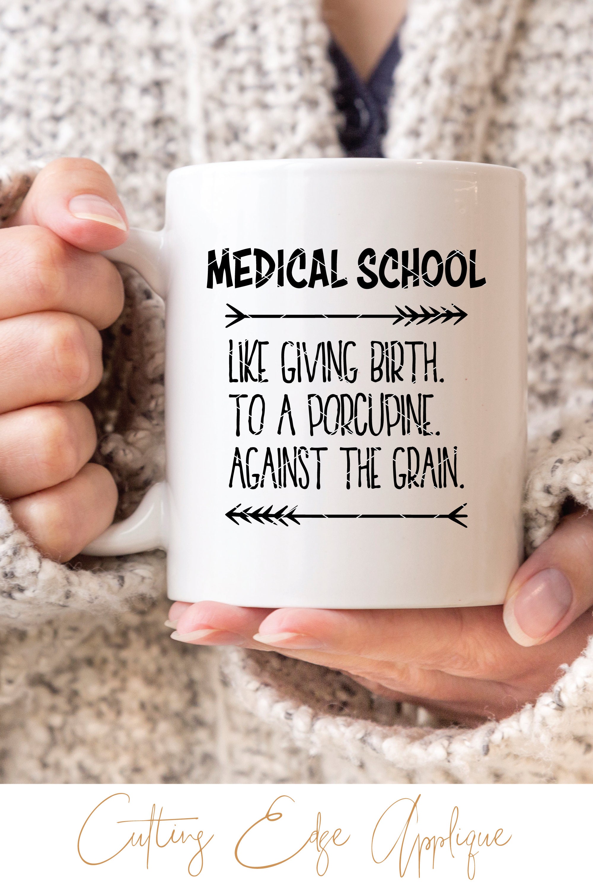 Medical Student Svg & Clip Art Medical School Svg MD Svg Med | Etsy