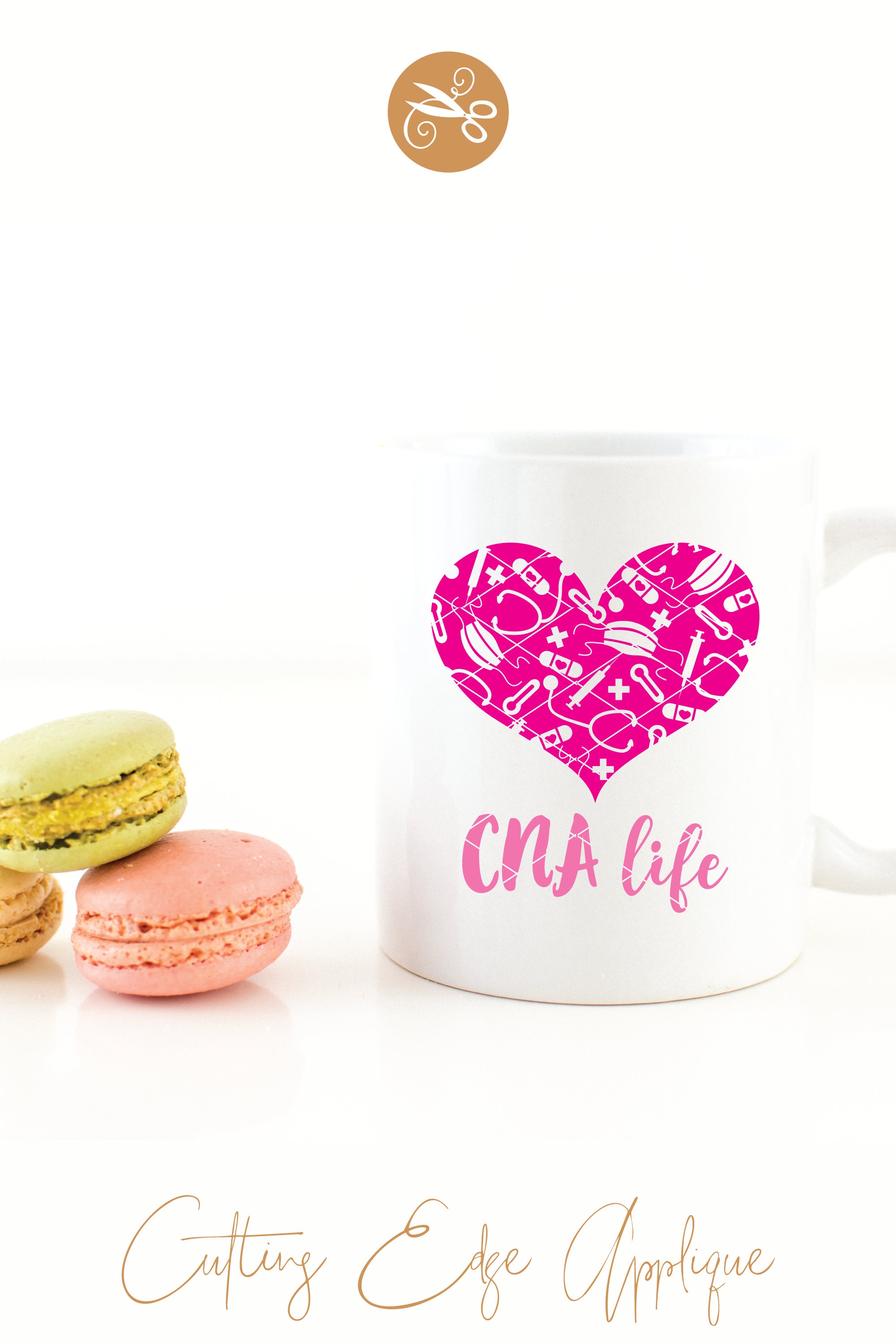 CNA Life svg & clip art nursing assistant scrub life svg | Etsy