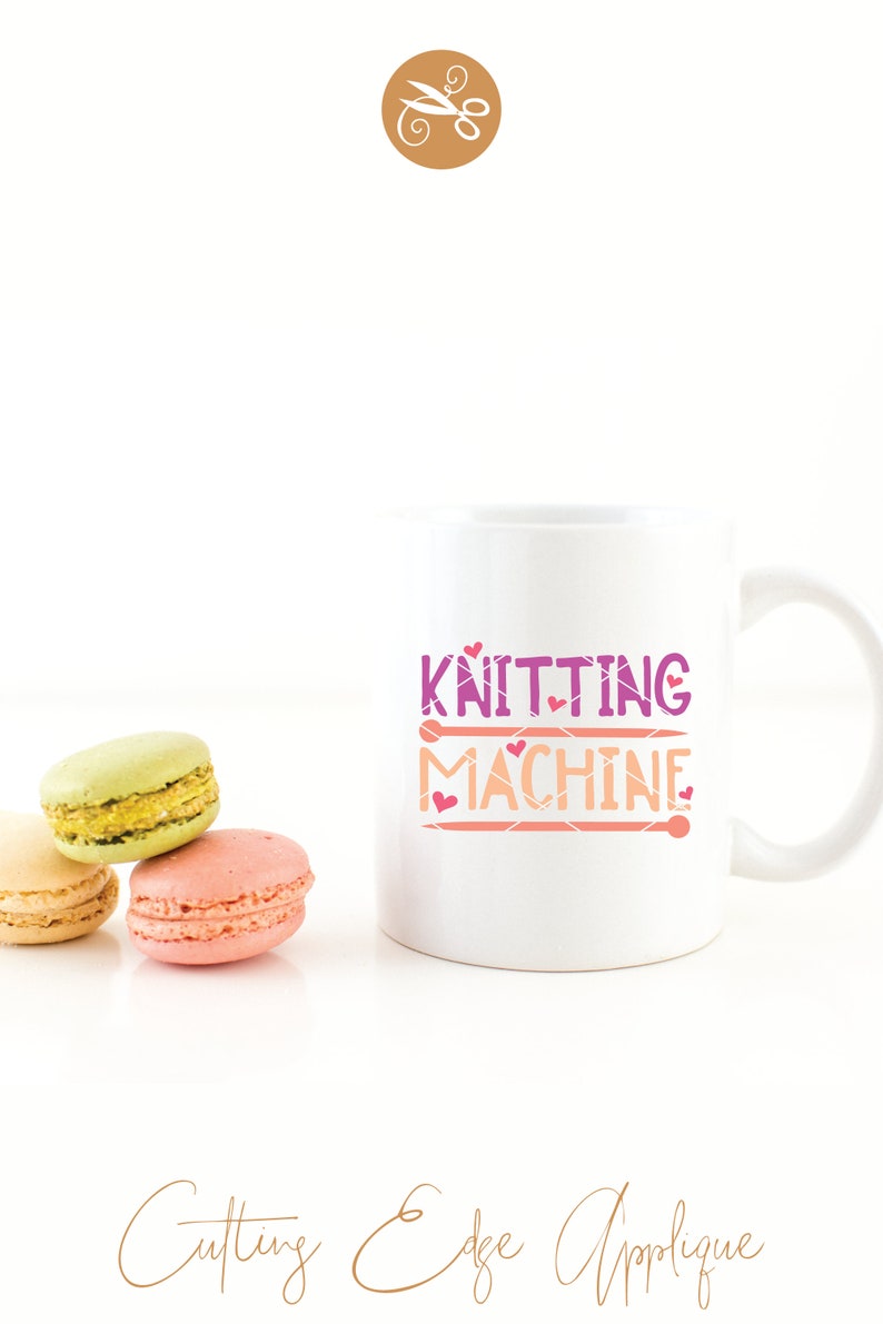 Knitting Machine SVG & Clip Art Knitting Svg Yarn Svg Knitting - Etsy