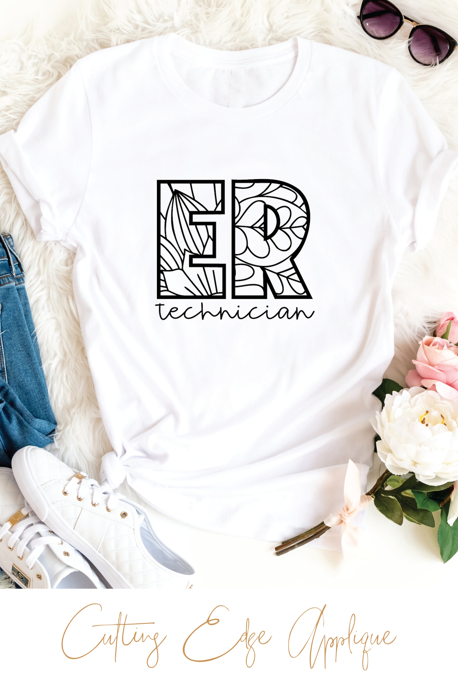 Emergency Room Technician Svg Cut File ER Mandala Dxf Png Cricut File ...