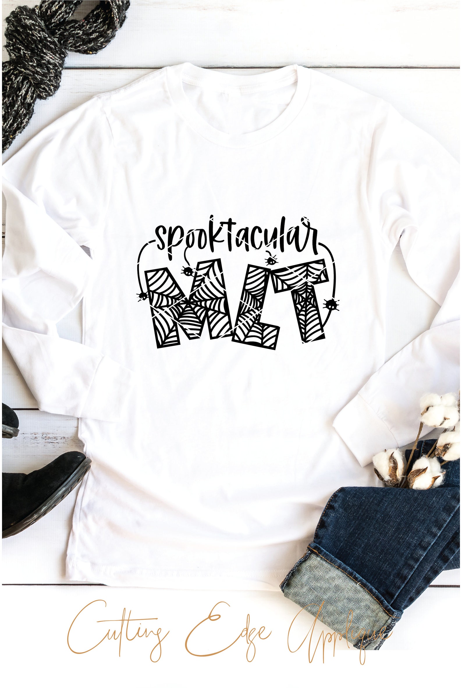 Spooktacular Medical Lab Technician Svg Cut File MLT Halloween - Etsy