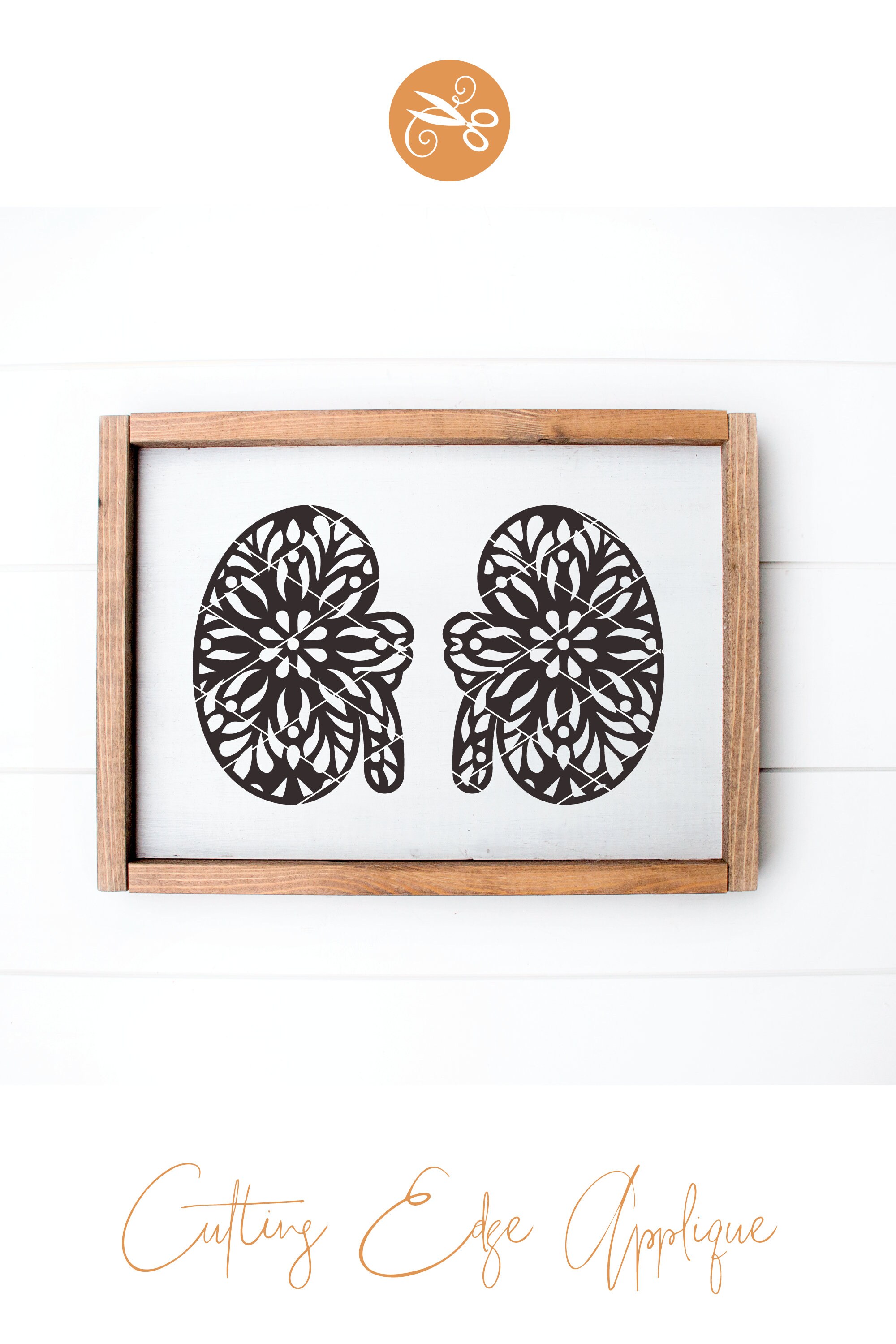 Mandala Kidneys Svg Cut File Laser File Dialysis Hemodialysis - Etsy