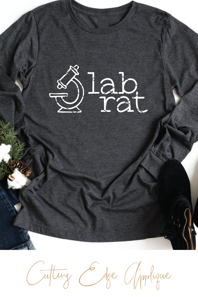 Lab Rat Svg Cut File Png Dxf Laboratory Life Technician - Etsy