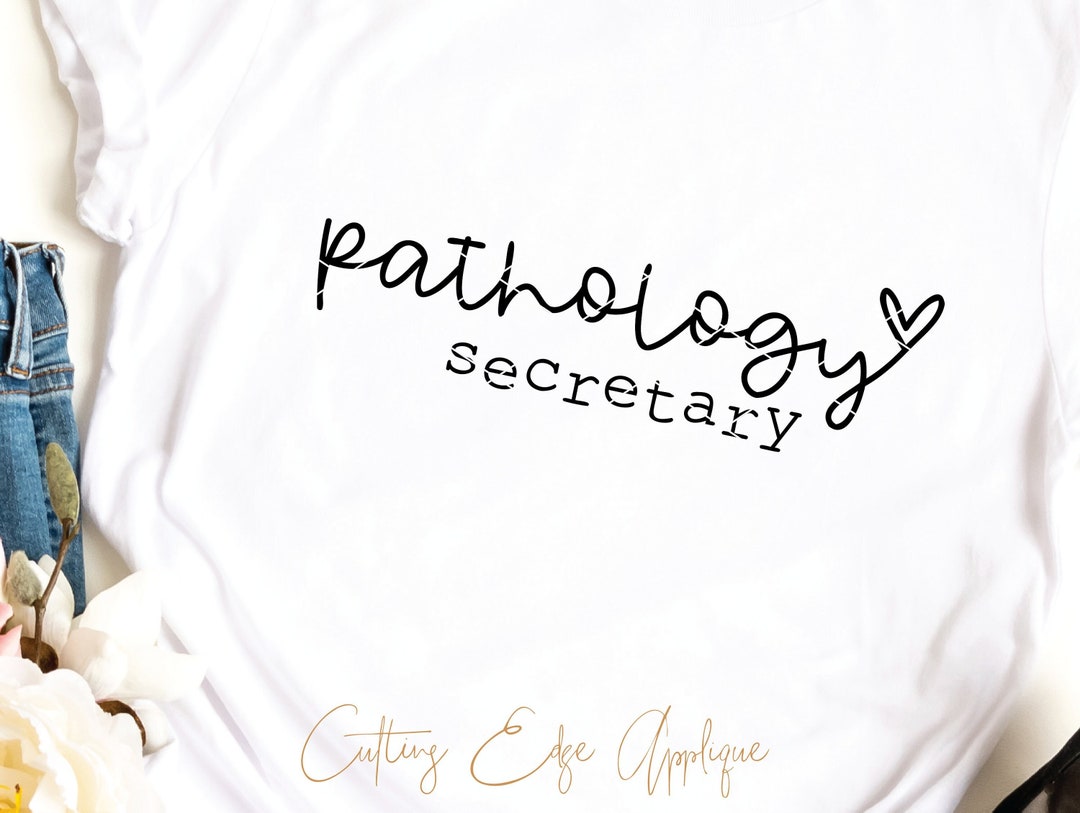 Pathology Secretary Svg Cut File Medical Laboratory Lab Hand Lettered ...