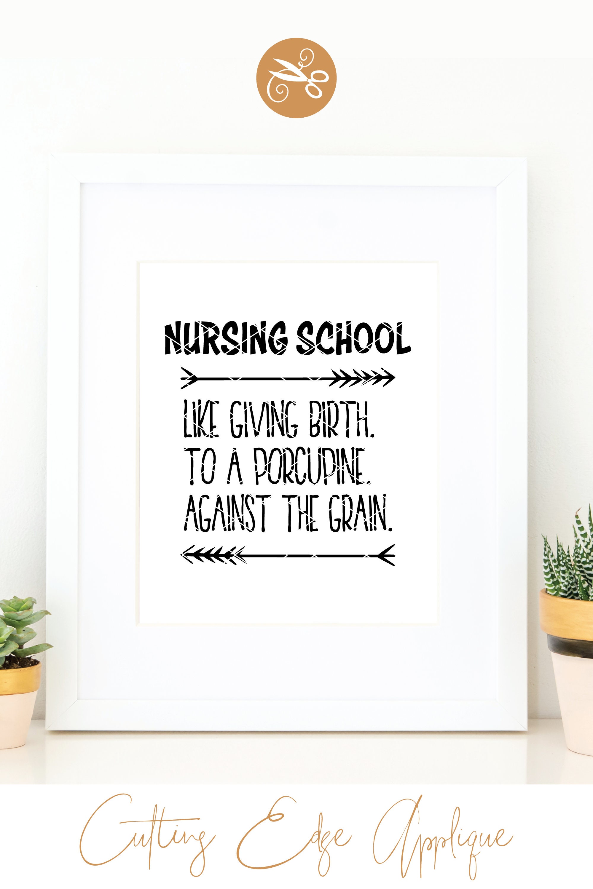 Nursing School Svg Cut File Nursing Student Nurse LPN RN NP - Etsy