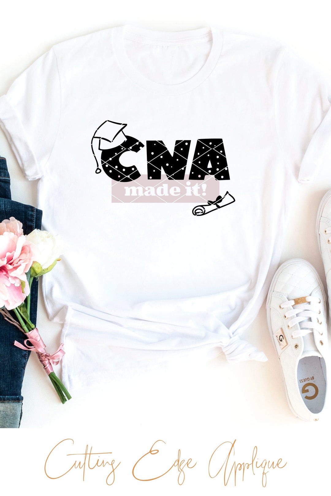 Nursing Assistant Graduation Svg CNA Svg Graduate Graduation - Etsy