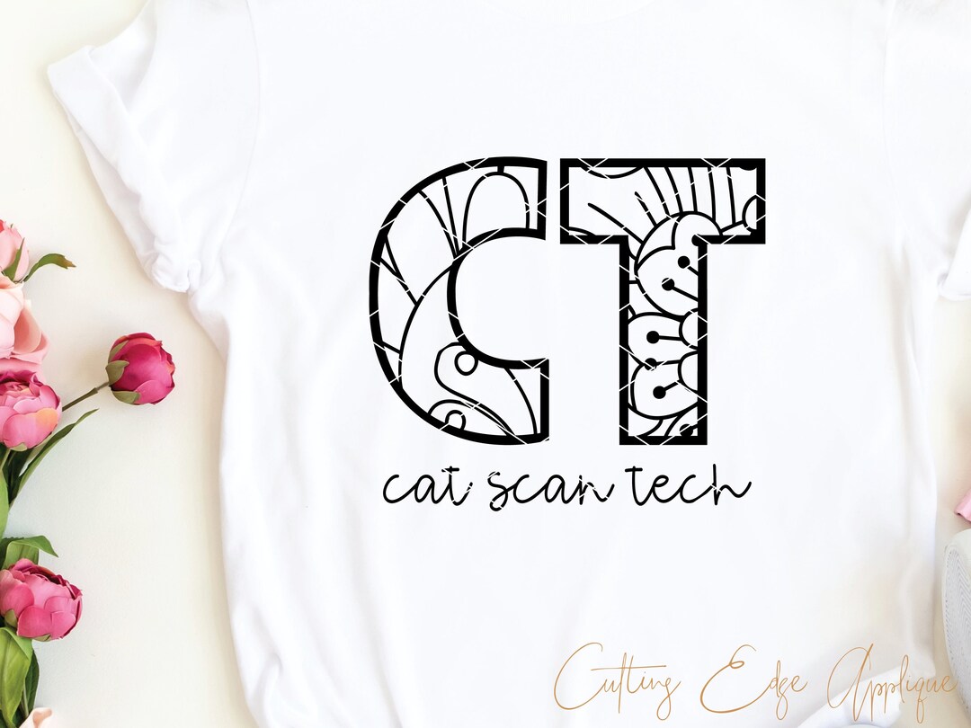 CT Technologist Svg Cut File CAT Scan Tech Imaging Radiology - Etsy