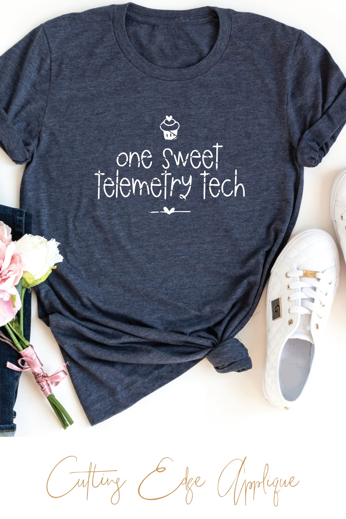 One Sweet Telemetry Tech Svg & Clip Art Technician Cardiac - Etsy