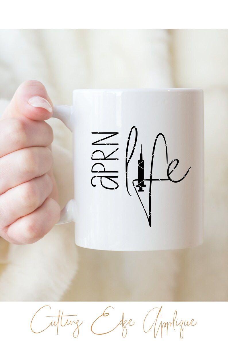 APRN Svg & Clip Art Advanced Practice RN Nurse Svg Life Love | Etsy