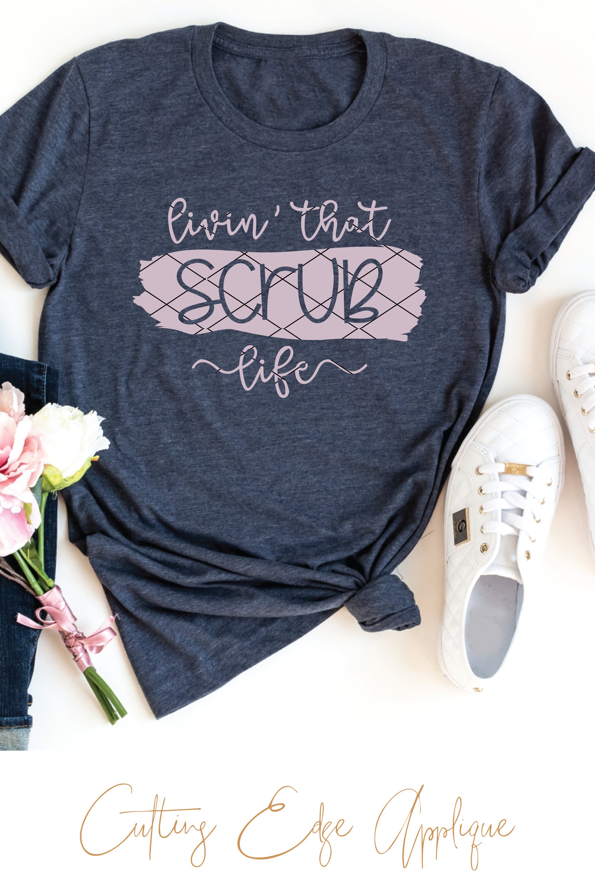 Scrub Life Svg & Clip Art Livin That Scrub Life Nurse Ekg Tech | Etsy