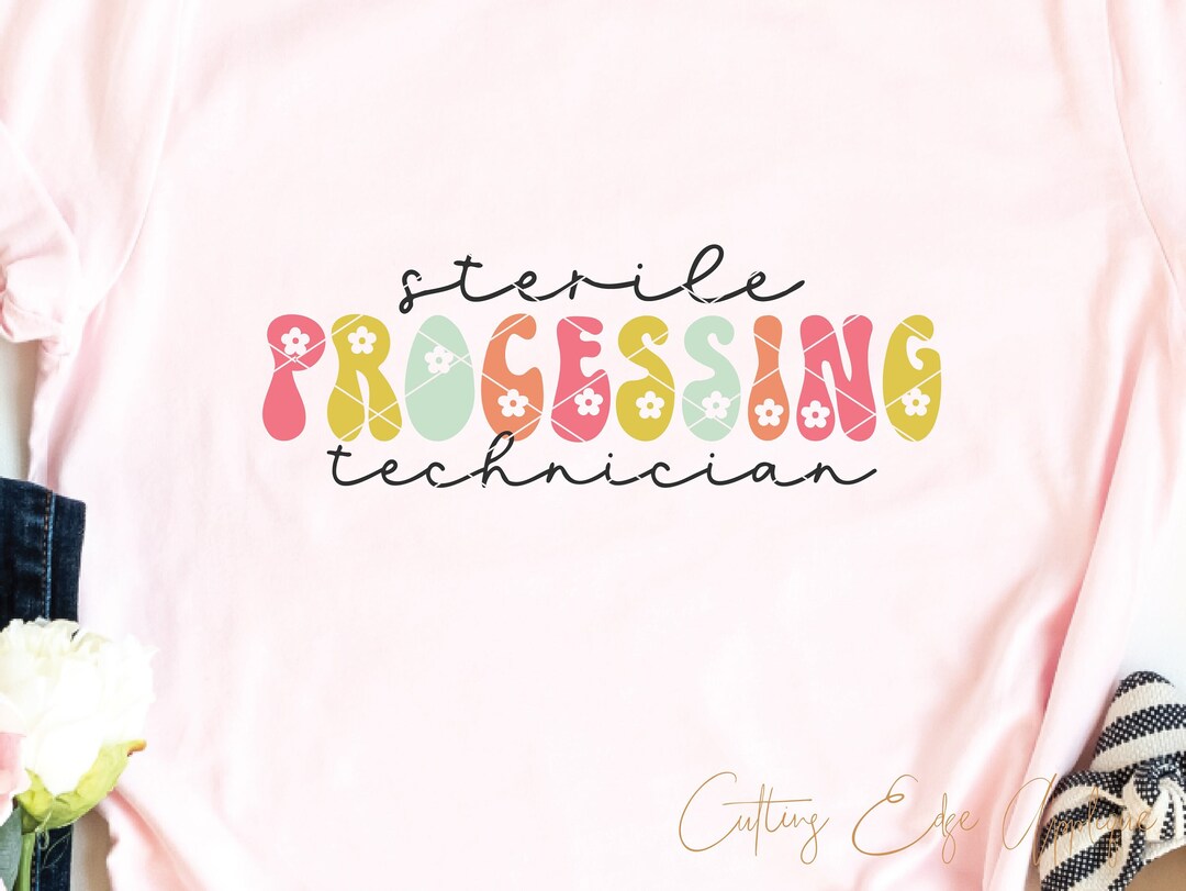 Retro Sterile Processing Tech Svg Cut File SPD Technician Sterilization ...