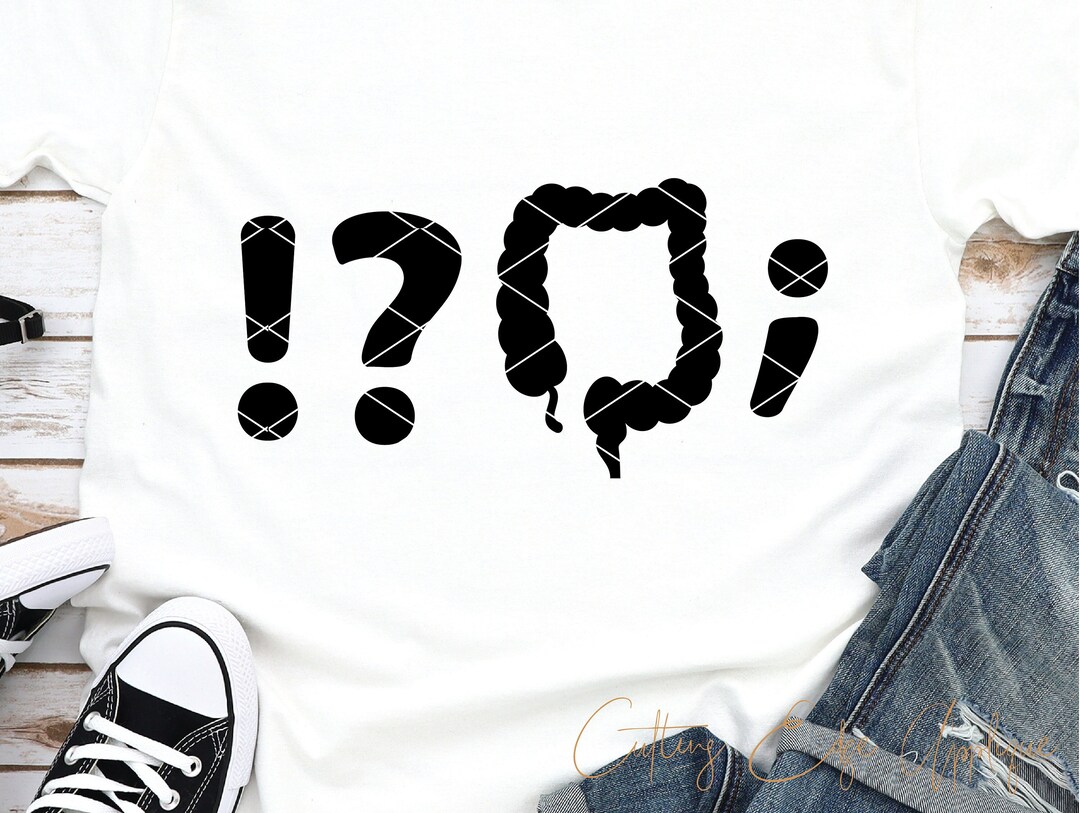 Colon Svg Cut File Intestine Bowel Gastrointestinal Disease Cancer GI ...