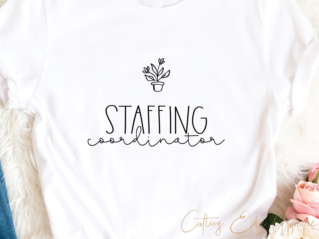 Staffing Coordinator Svg Cut File Png Dxf Clinic Hospital - Etsy