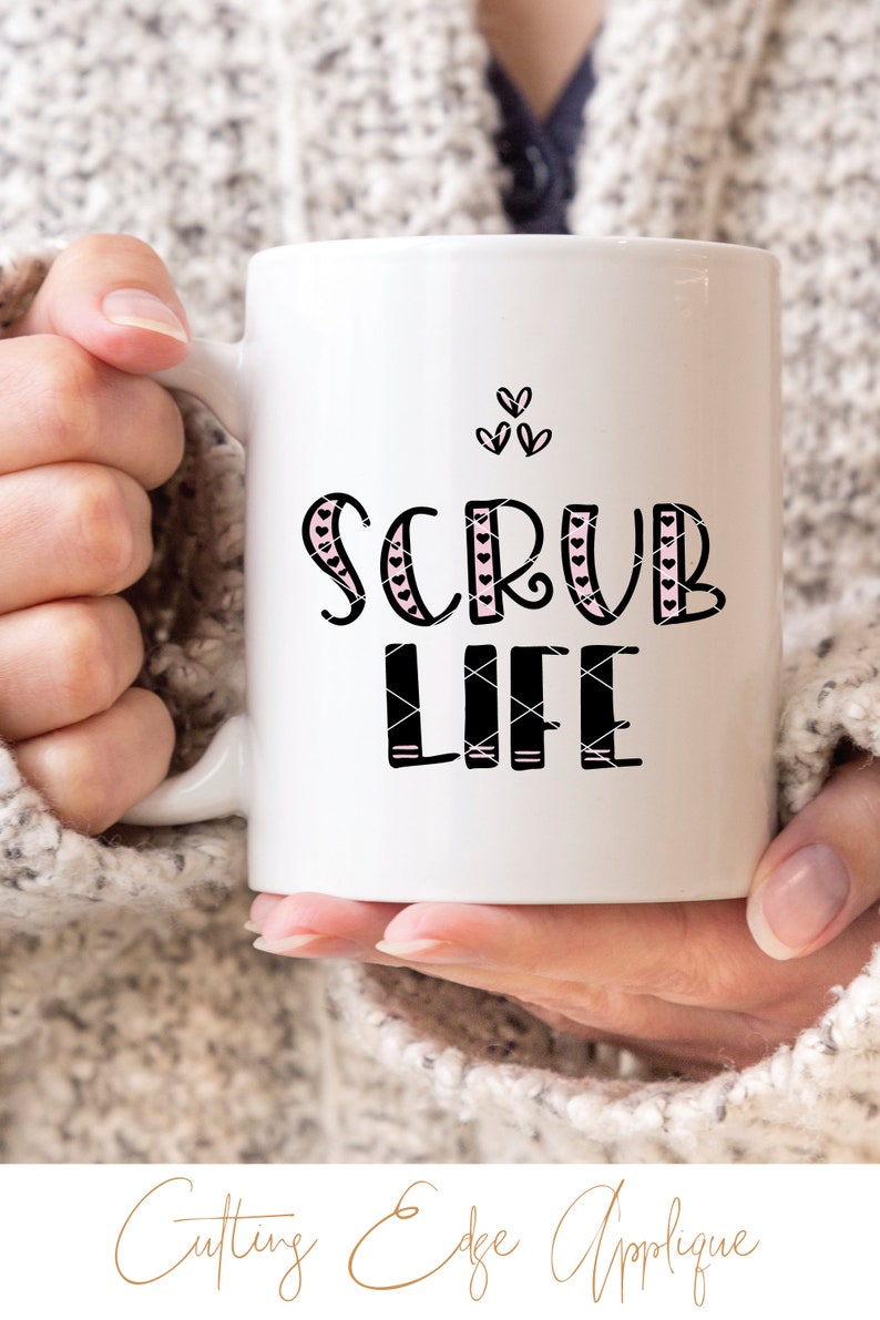 Scrub Life Svg Scrub Life Svg Nurse Ekg Tech Paramedic Medic - Etsy